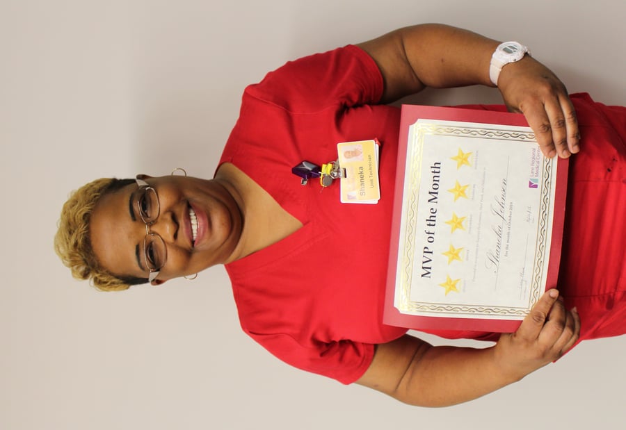 Shaneka Johnson named Lane's October MVP